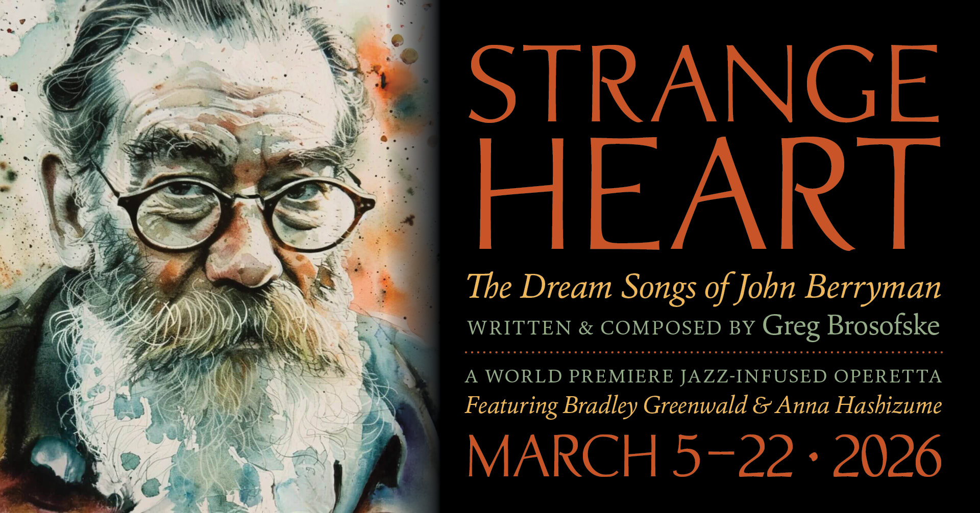 Jazz88 Podcast - Strange Heart: Bringing John Berryman's Dream Songs to ...